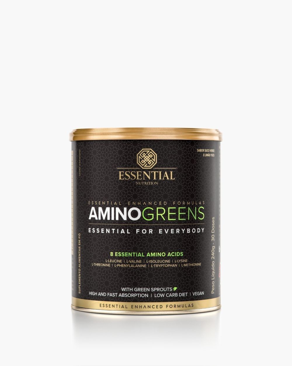 Amino Greens Limão - Aminoácidos Essenciais para sua rotina