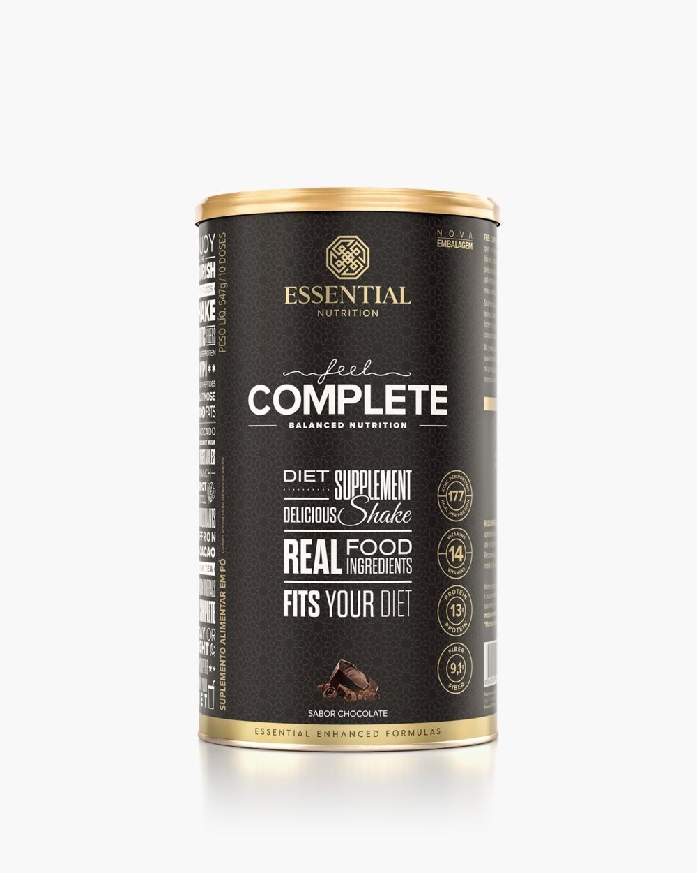 Feel Complete - Shake Sabor Chocolate prático e saboroso