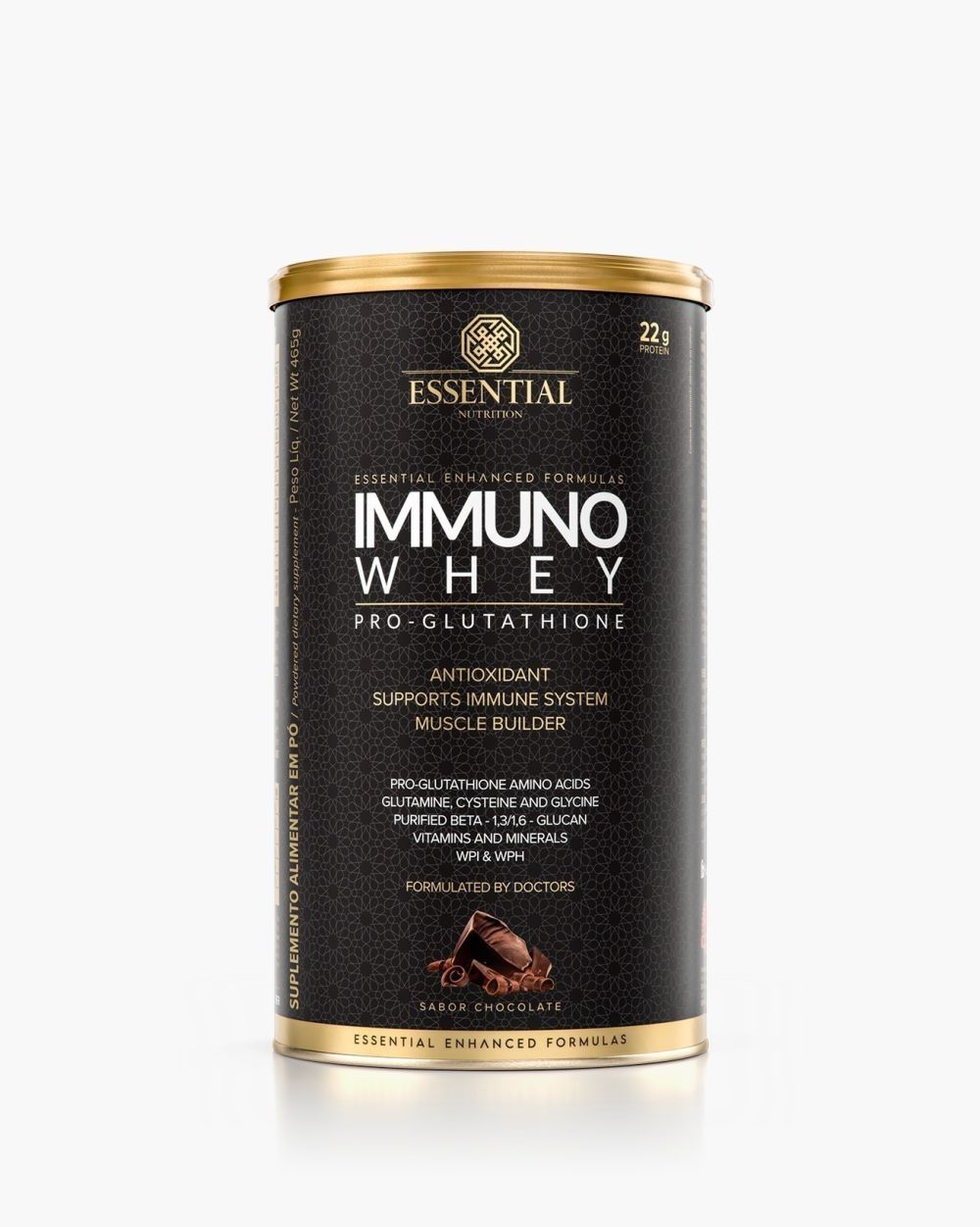 Immuno Whey Chocolate - Proteína + Precursores da Glutationa