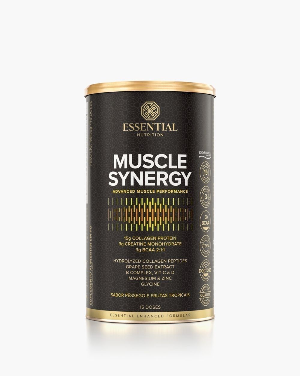 Muscle Synergy - Colágeno + Creatina + BCAA | Essential Nutrition