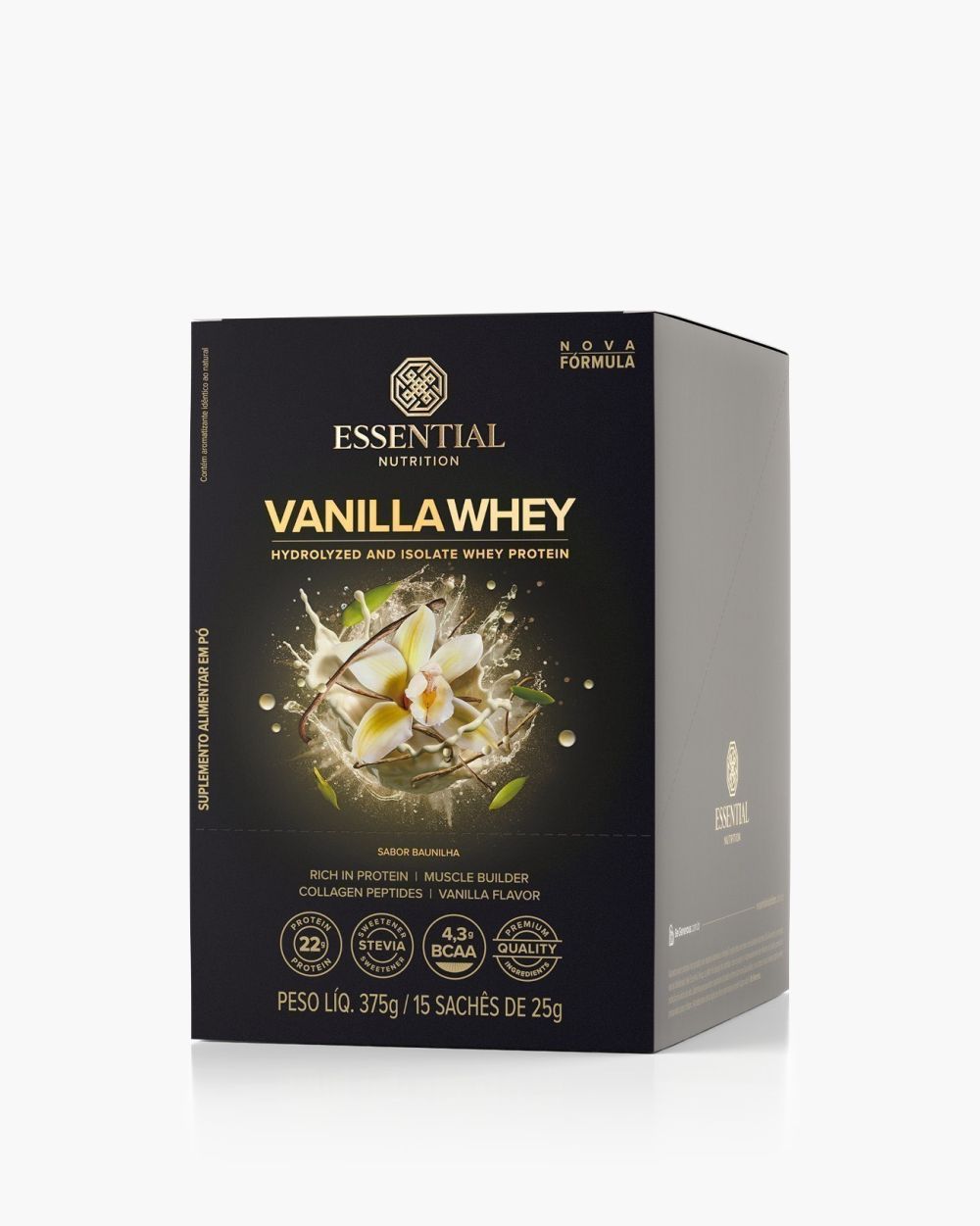 Vanilla Whey Box - Whey Protein com sabor de baunilha